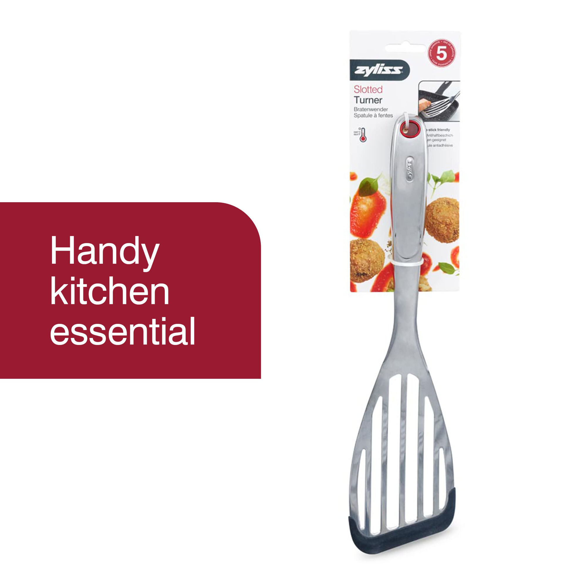 GetUSCart- Zyliss Stainless Steel Slotted Turner - Stainless Steel ...