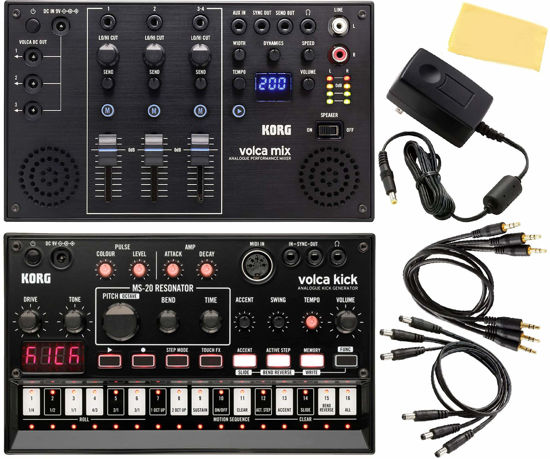 GetUSCart- Korg Volca Kick Analogue Kick Generator Bundle with Volca ...
