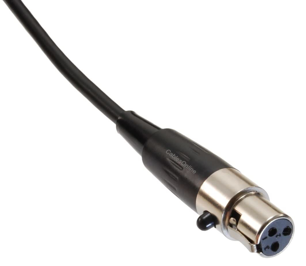 GetUSCart- CablesOnline 10ft Mini-XLR 3-Pin Male to Mini-XLR 3-Pin ...