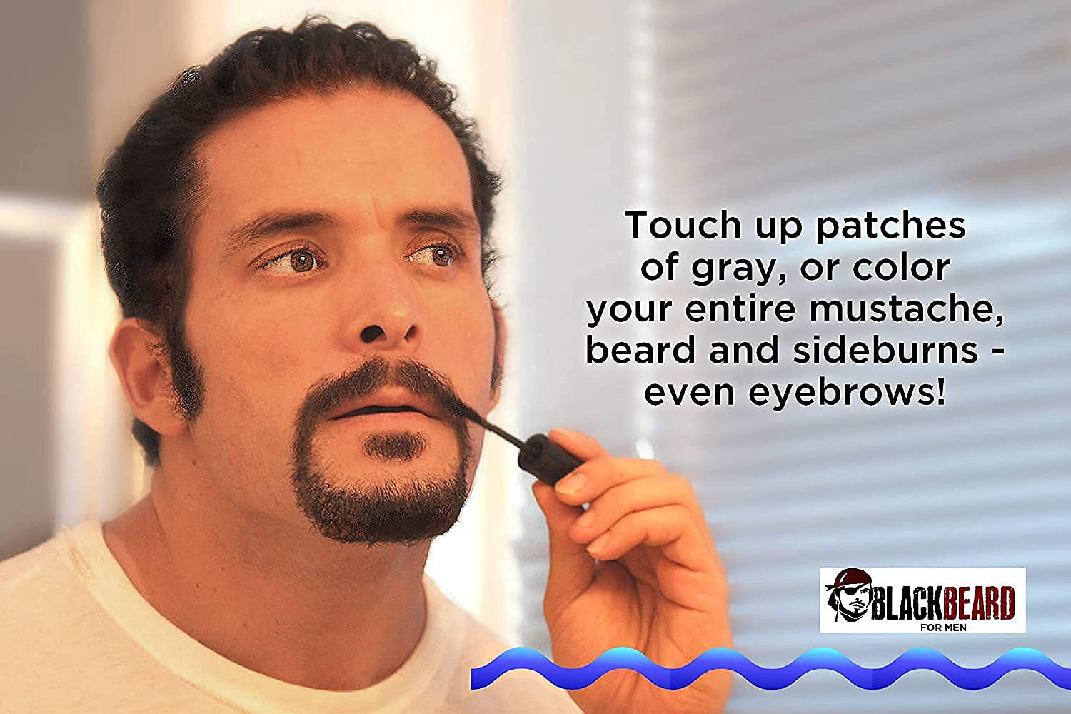 GetUSCart- Blackbeard for Men Formula X Instant Mustache, Beard ...