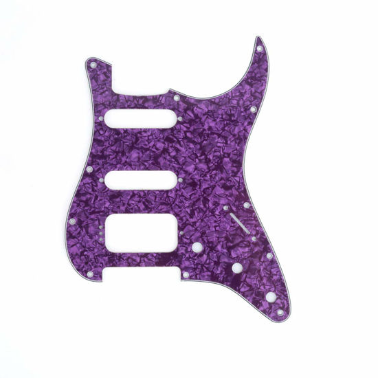 GetUSCart- Musiclily Pro 11-Hole Round Corner HSS Guitar Strat ...