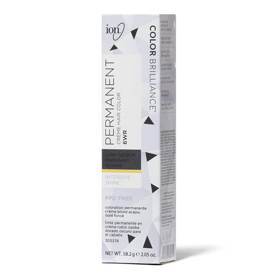 GetUSCart- Ion 6WR Dark Gold Mahogany Blonde Permanent Creme Hair Color ...
