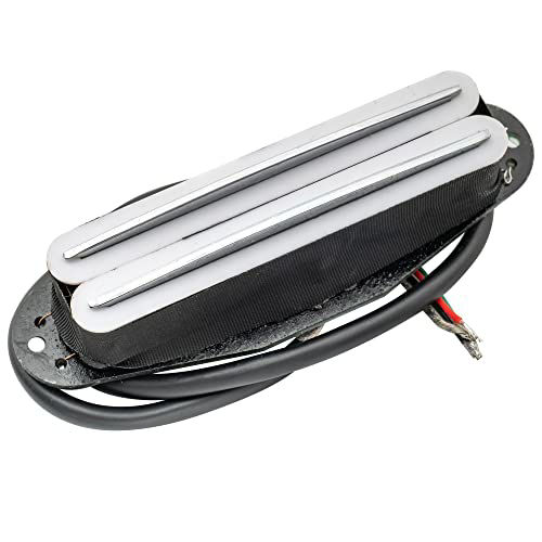 GetUSCart- Musiclily Hot Rails Humbucker Strat Pickup Single Coil Size ...