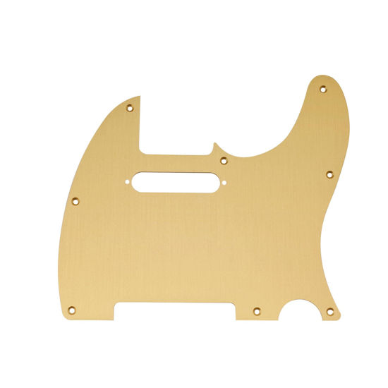 GetUSCart- Musiclily Pro 8 Holes Aluminum Telecaster Pickguard for ...