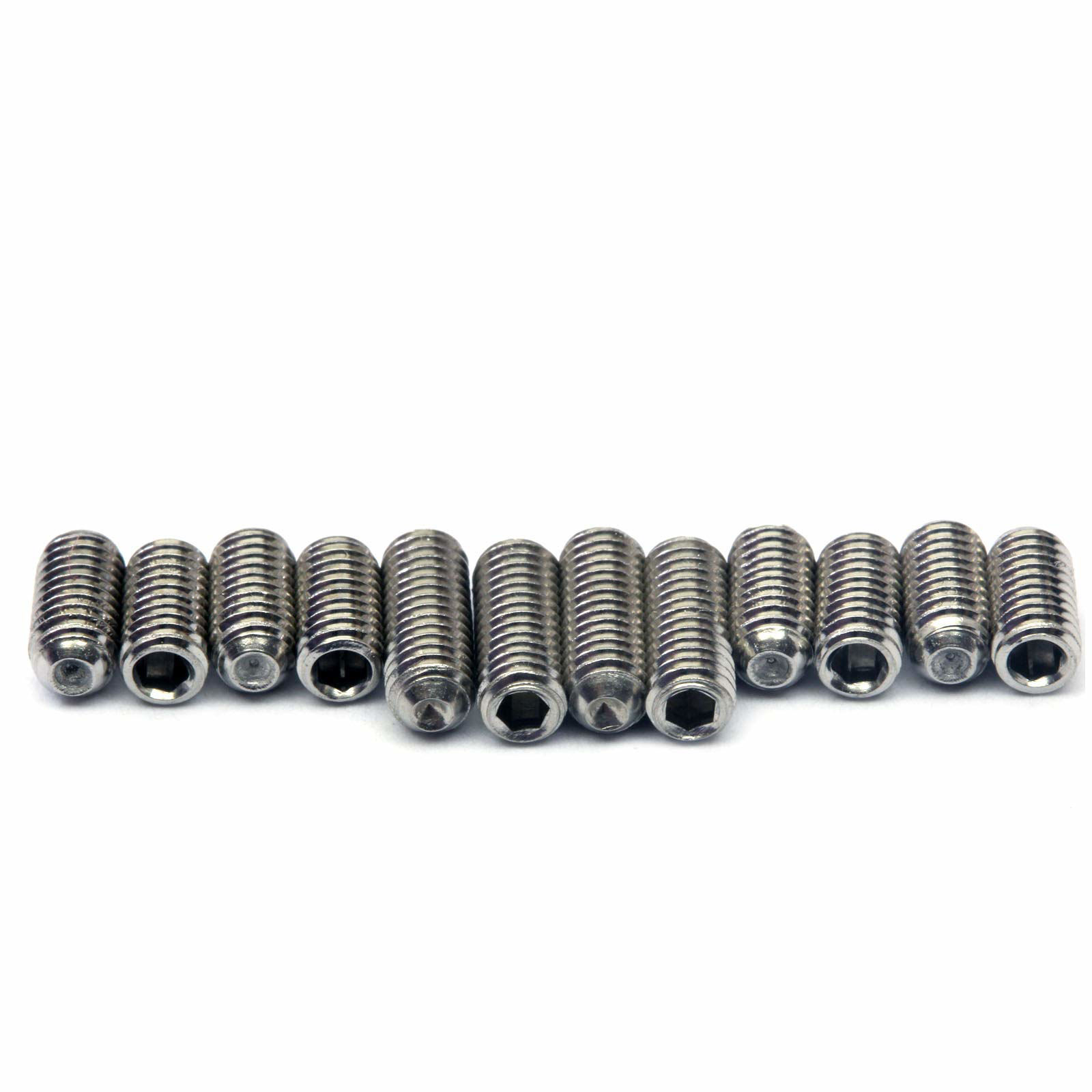 GetUSCart- Guitar Saddle Bridge Height Adjustment Hex Screws set (12 ...