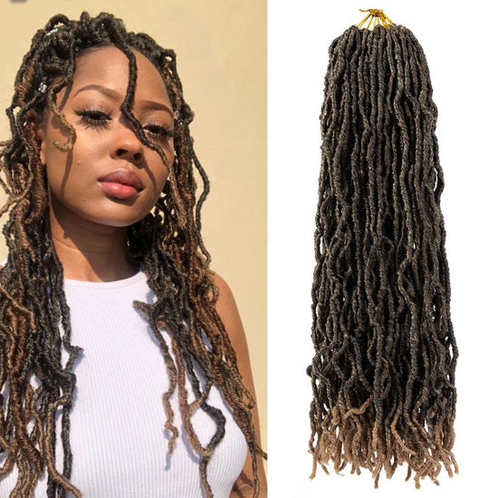 GetUSCart- Umylar New Faux Locs Crochet Hair 24 Inch ,7 Packs ...