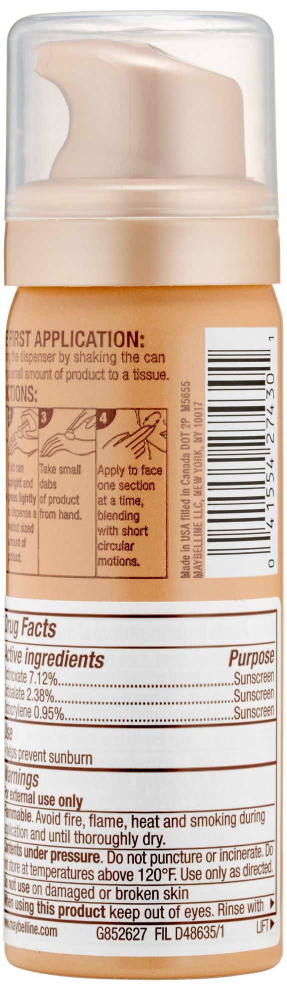 GetUSCart- Maybelline New York Dream Nude Airfoam Foundation, Nude, 1.6 Ounce