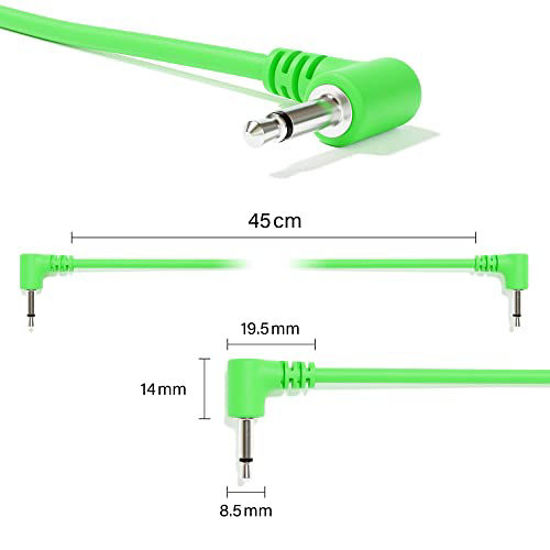 GetUSCart- ExcelValley - 5-Pack - Right Angle Mono Modular Patch Cables ...