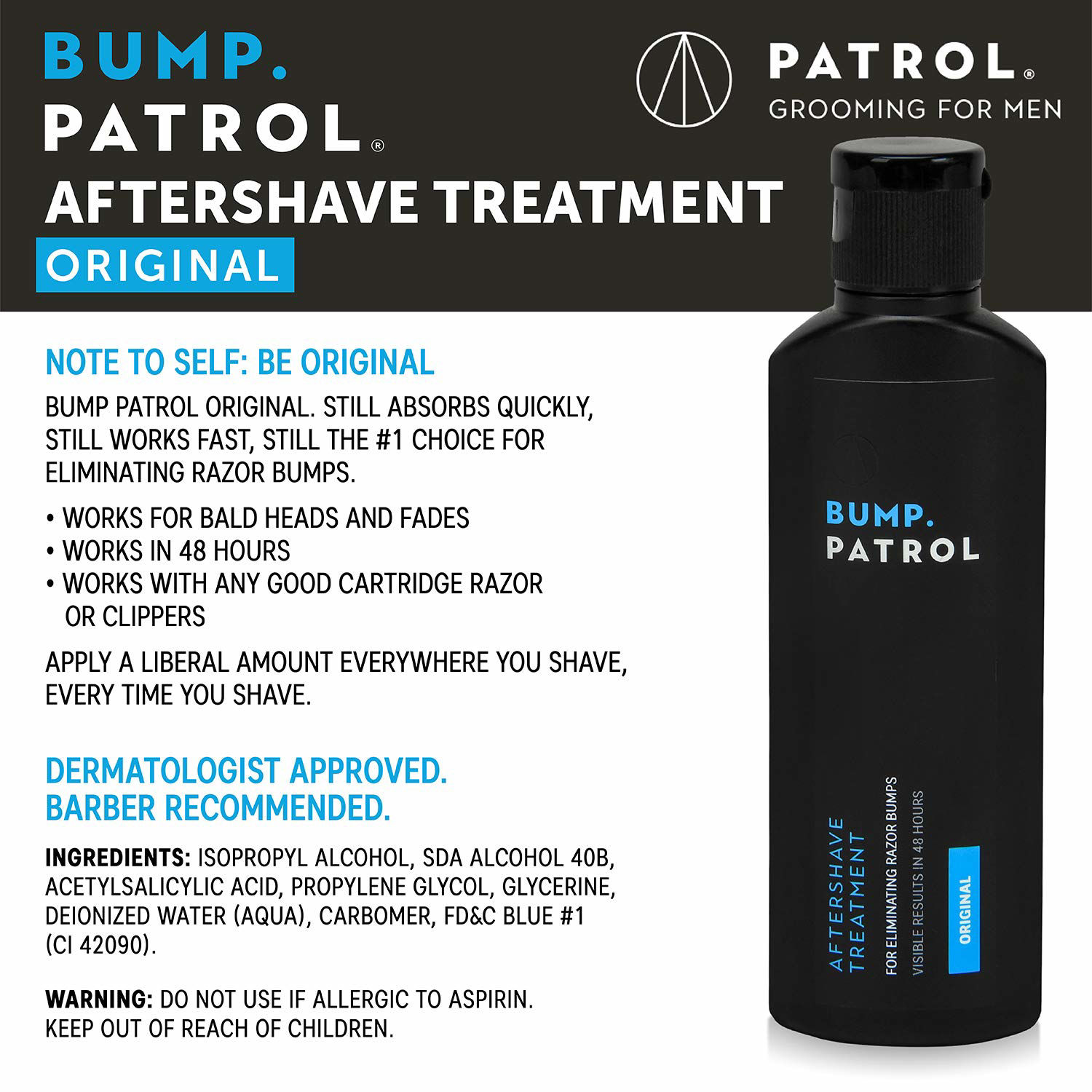 GetUSCart- Bump Patrol Original Formula After Shave Bump Treatment ...