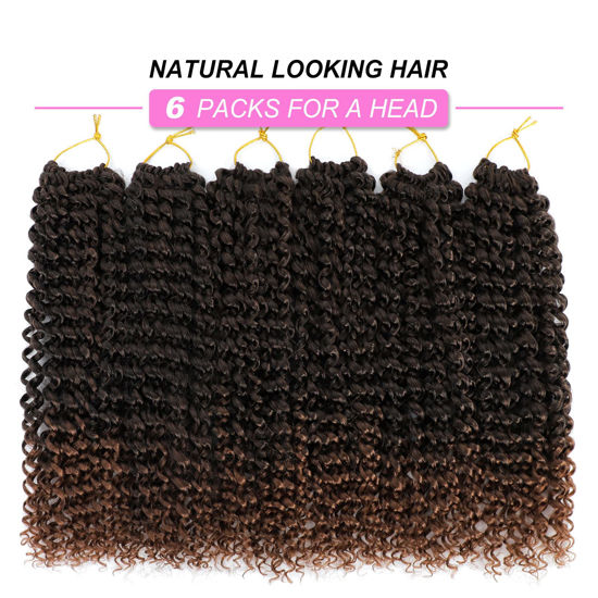 GetUSCart- Dansama 6 Packs Passion Twist Hair Water Wave Braiding Hair ...