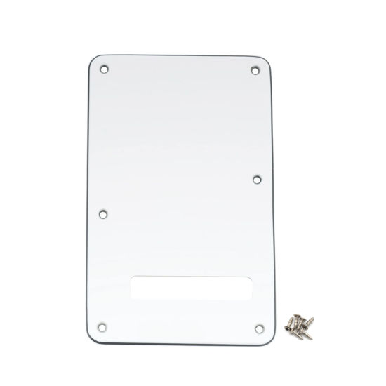 GetUSCart- Musiclily 6 Hole Strat Back Plate Tremolo Cavity Cover ...