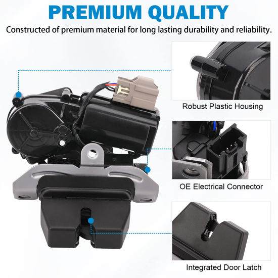 GetUSCart- Liftgate Lock Actuator Rear Latch Assembly for 2015-2020 ...