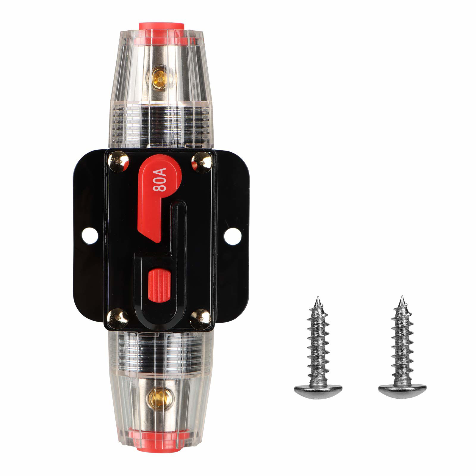GetUSCart- M1A2 Circuit Breaker Switch 80A Waterproof Fuse Inline ...