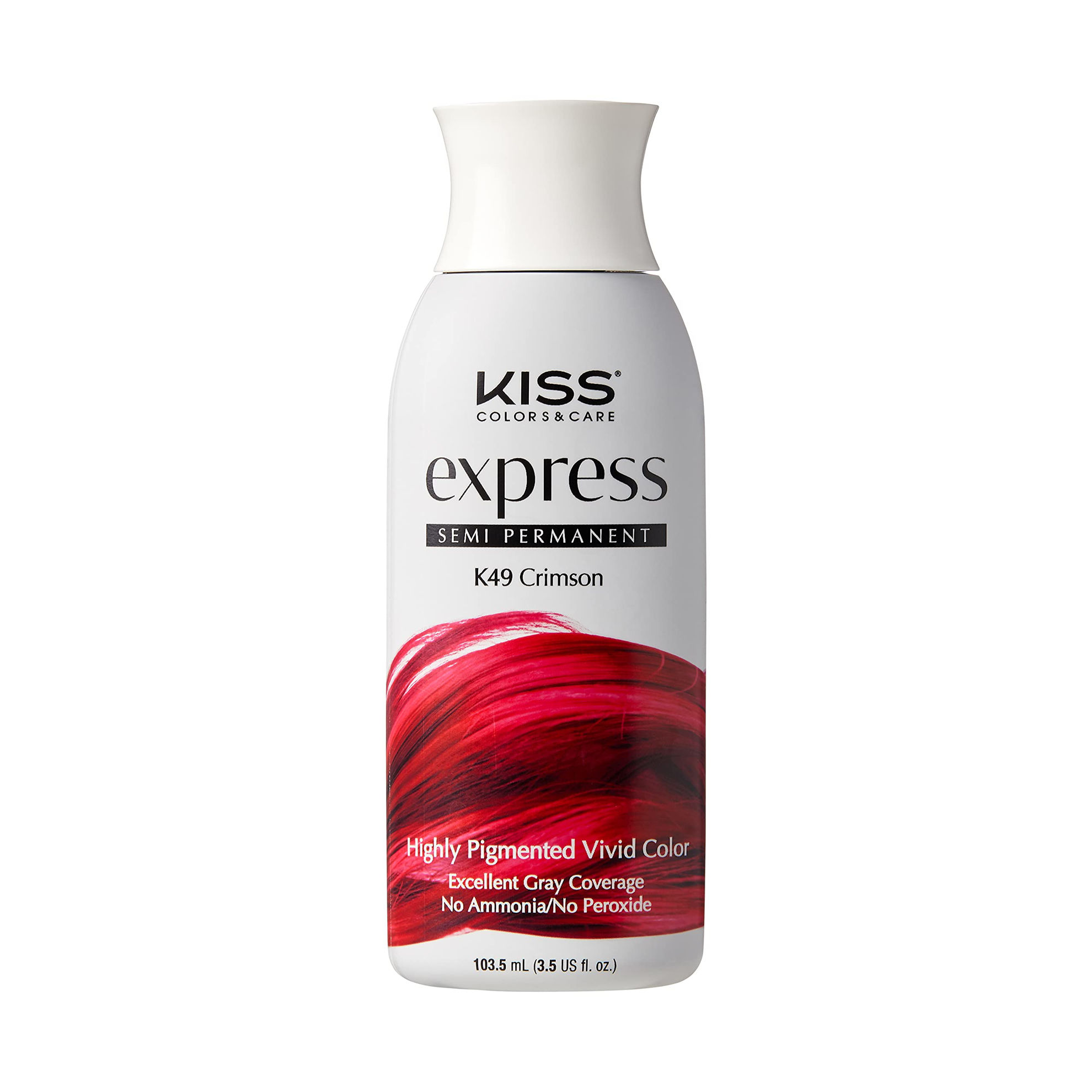 GetUSCart- Kiss Express Semi-Permanent Hair Color 100mL (3.5 US fl.oz ...