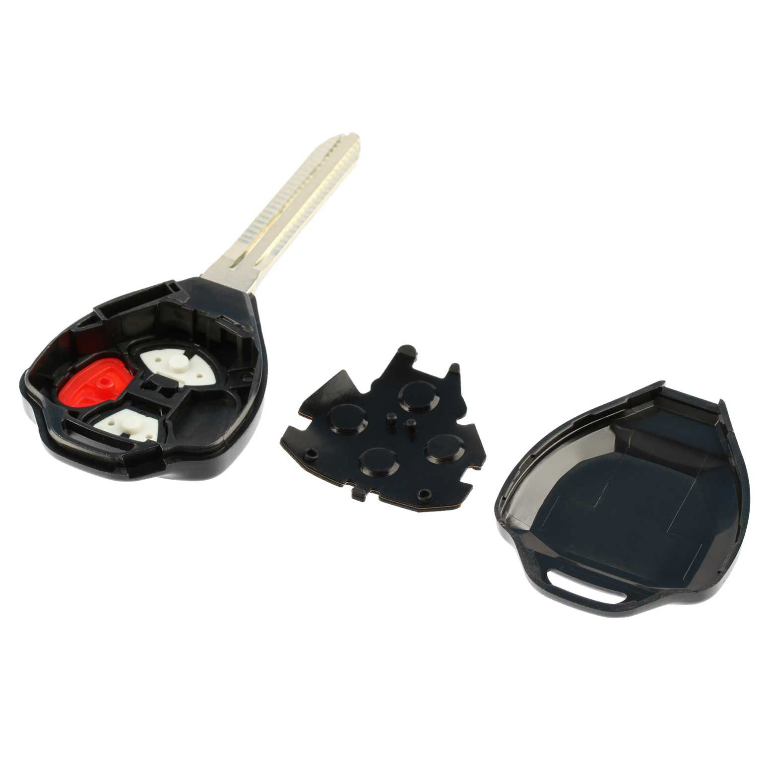 GetUSCart- Key Fob Keyless Entry Remote Shell Case & Pad fits Toyota ...
