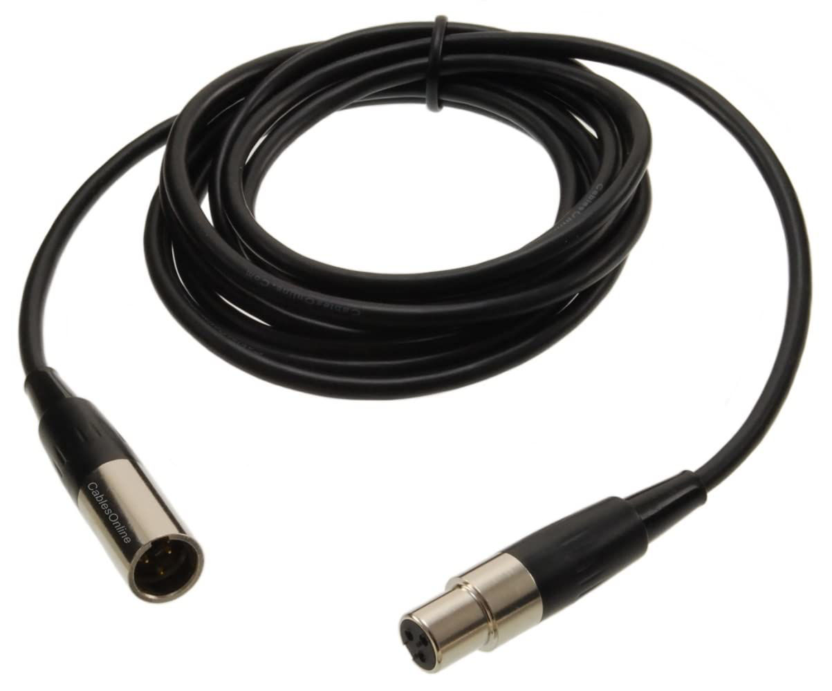 GetUSCart- CablesOnline 6ft Mini-XLR Male to Mini-XLR Female Pro Lapel ...