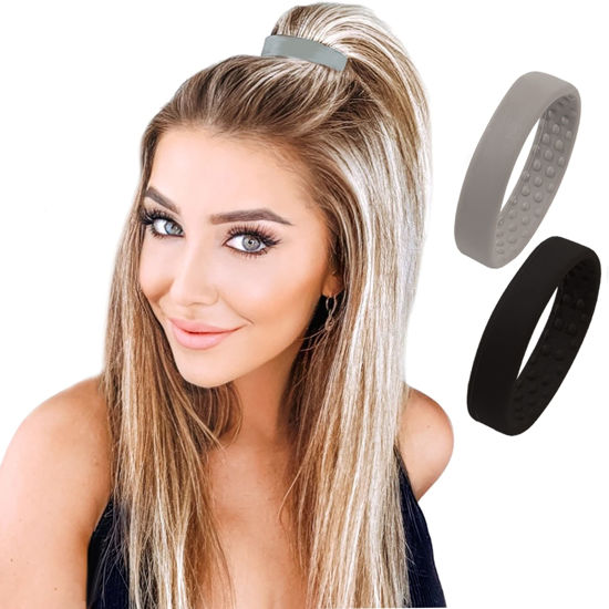 GetUSCart- PONY-O 2 Pack 1 Gray, 1 Black Original Patented Hair ...