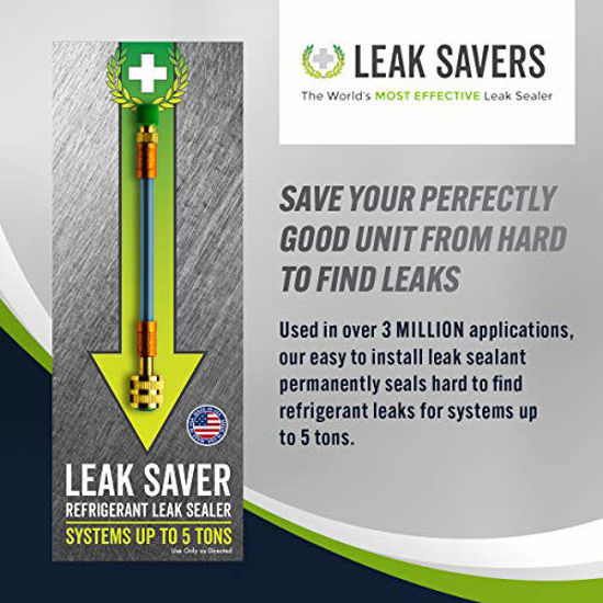 GetUSCart- Leak Saver Direct Inject Refrigerant Leak Sealer - 2022 ...
