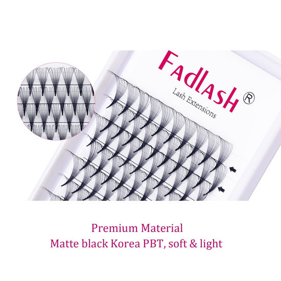 GetUSCart- Volume Lash Extensions 0.07 D Curl 10D Premade Fans Eyelash ...