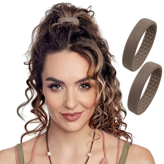 GetUSCart- PONY-O 2 Pack Light Brown Original Patented Hair Accessory ...