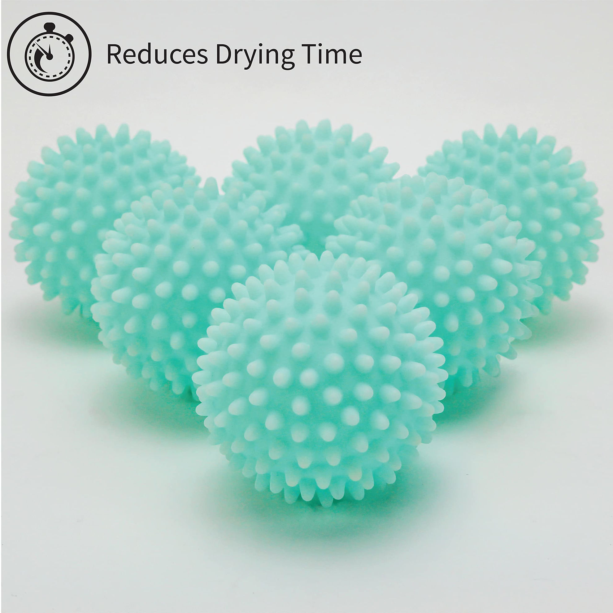 GetUSCart- S&T INC. Reusable Laundry Dryer Balls, Soften and Fluff ...