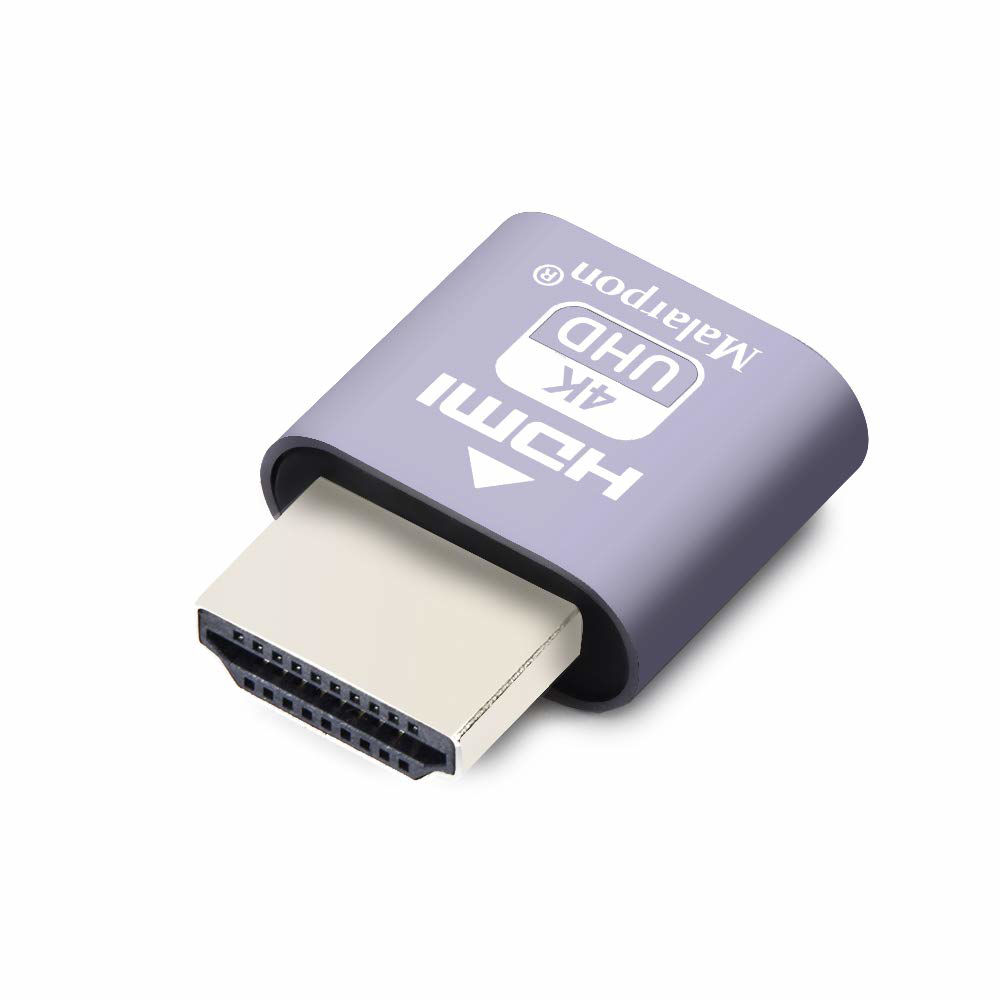 GetUSCart- HDMI Dummy Plug fit-Headless Display Emulator DDC EDID ...