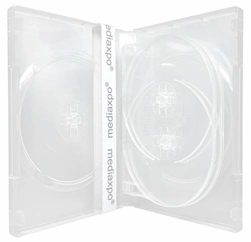 GetUSCart- mediaxpo 10 Clear 6 Disc DVD Cases