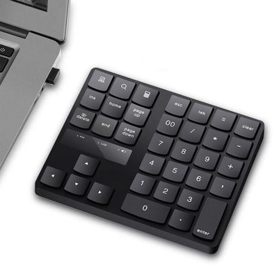 GetUSCart- Wireless Numeric Keypad 35 Keys with 2.4G Receiver for ...