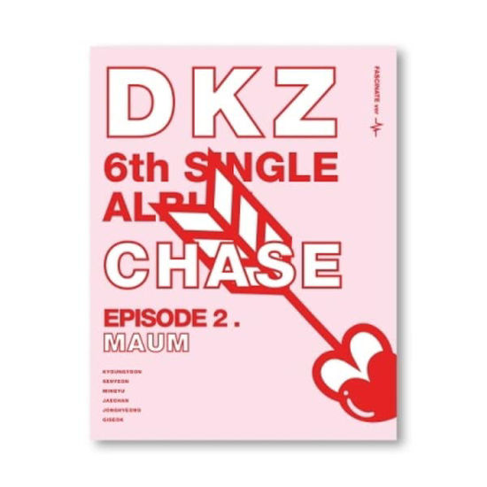 GetUSCart- DKZ Chase Episode 2. MAUM 6th Single Album Fascinate Version CD+96p PhotoBook+2p ...