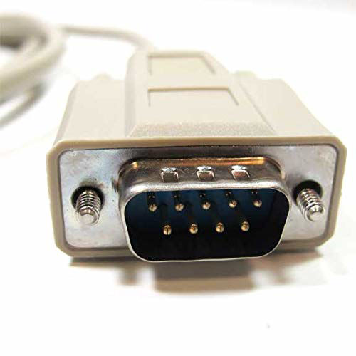 GetUSCart- SF Cable, 100 ft DB9 M/F Serial Extension Cable RS232