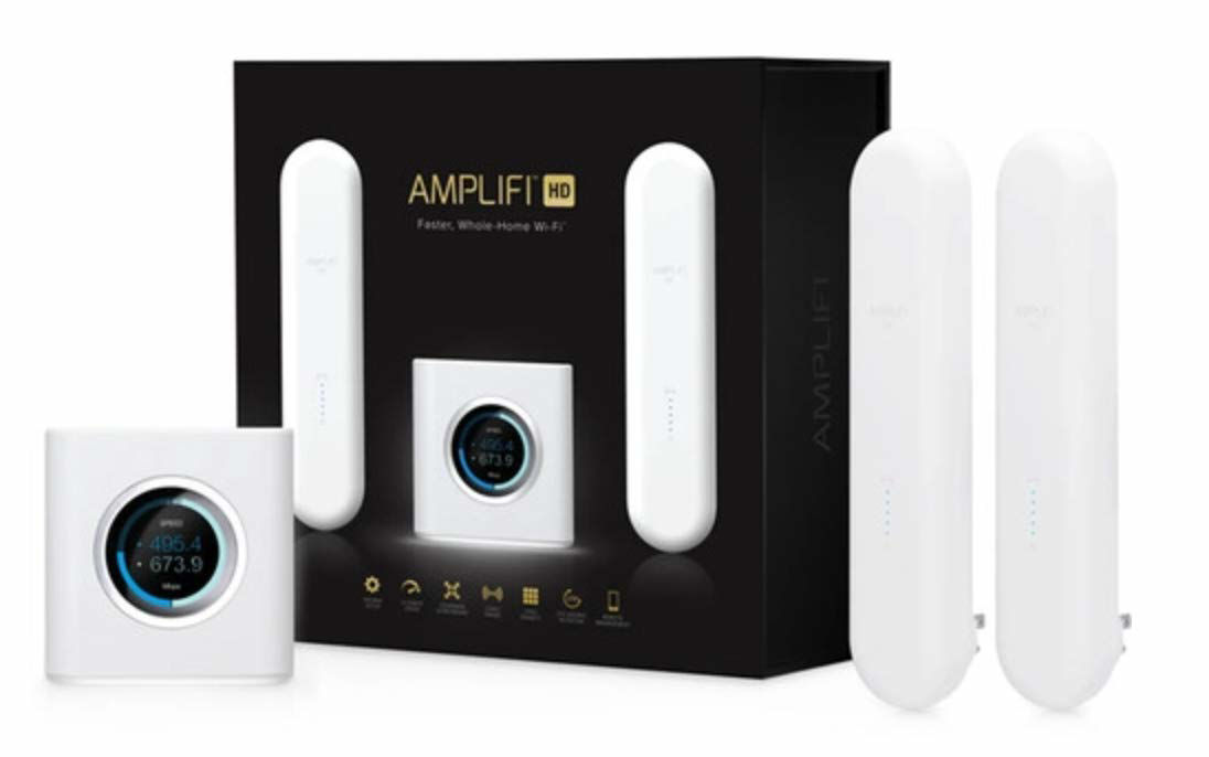 GetUSCart- AMPLIFI AFi-HD AmpliFi High Density Router with 2 Mesh Points