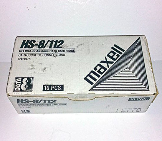 GetUSCart- Maxell HS-8/112 Helical-Scan 8mm Data Cartridge -1 pack-10 ...