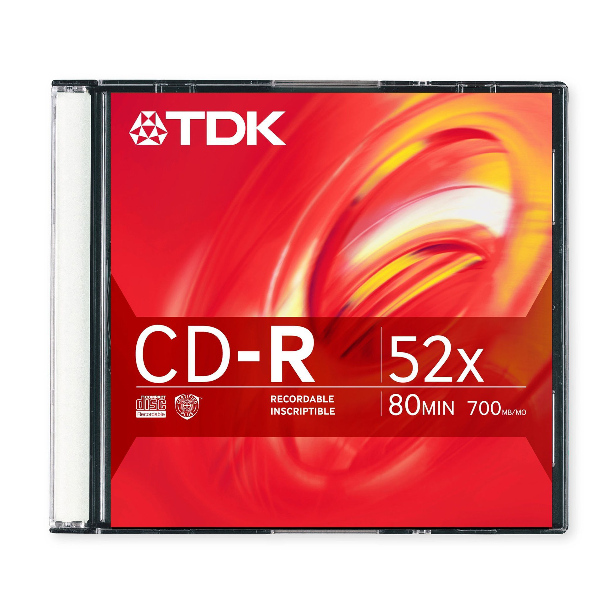 GetUSCart- TDK CDR 52x 700MB 80min (1-Pack)