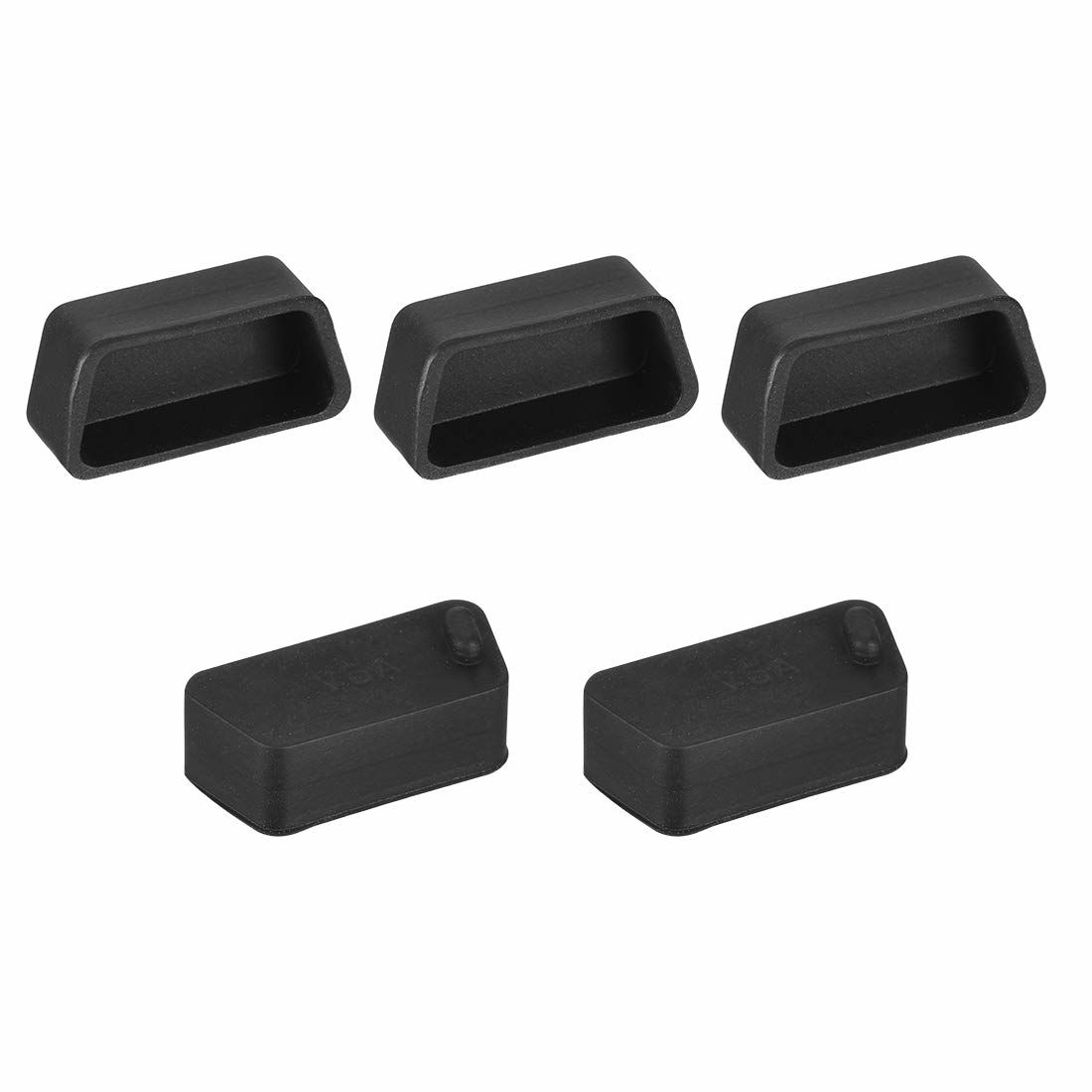 GetUSCart- uxcell 5pcs VGA Port Silicone Protectors Cap Cover Anti Dust ...