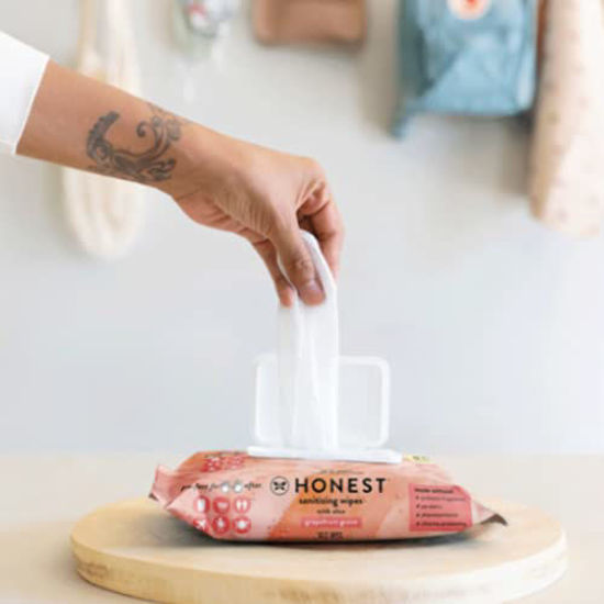 GetUSCart- The Honest Company Sanitizing Alcohol Wipes, Grapefruit ...
