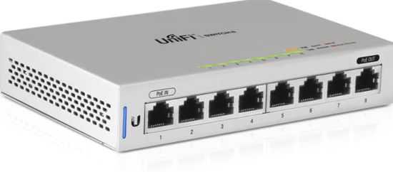 GetUSCart- Ubiquiti UniFi US-8 PoE Powered 8 Port Managed Gigabit ...