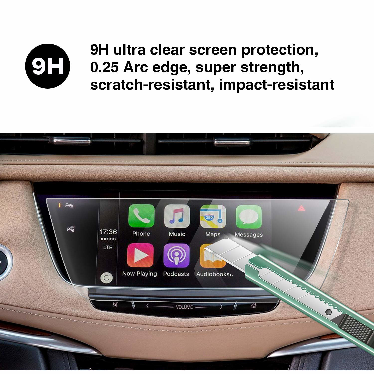 GetUSCart- YEE PIN 2022 Cadillac XT6 Screen Protector for 2017-2020 2021 2022 Cadillac XT5 XT6 8 ...