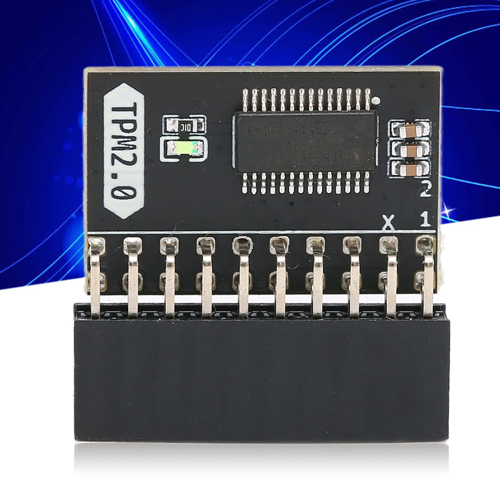 Getuscart Tpm 20 Encryption Security Module 20pin Strong Encryption Tpm Processor Black Tpm 