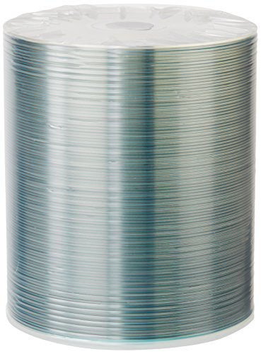 GetUSCart- White CD 100QTY 100 Disc Spindled Hub Printable CD-Rs