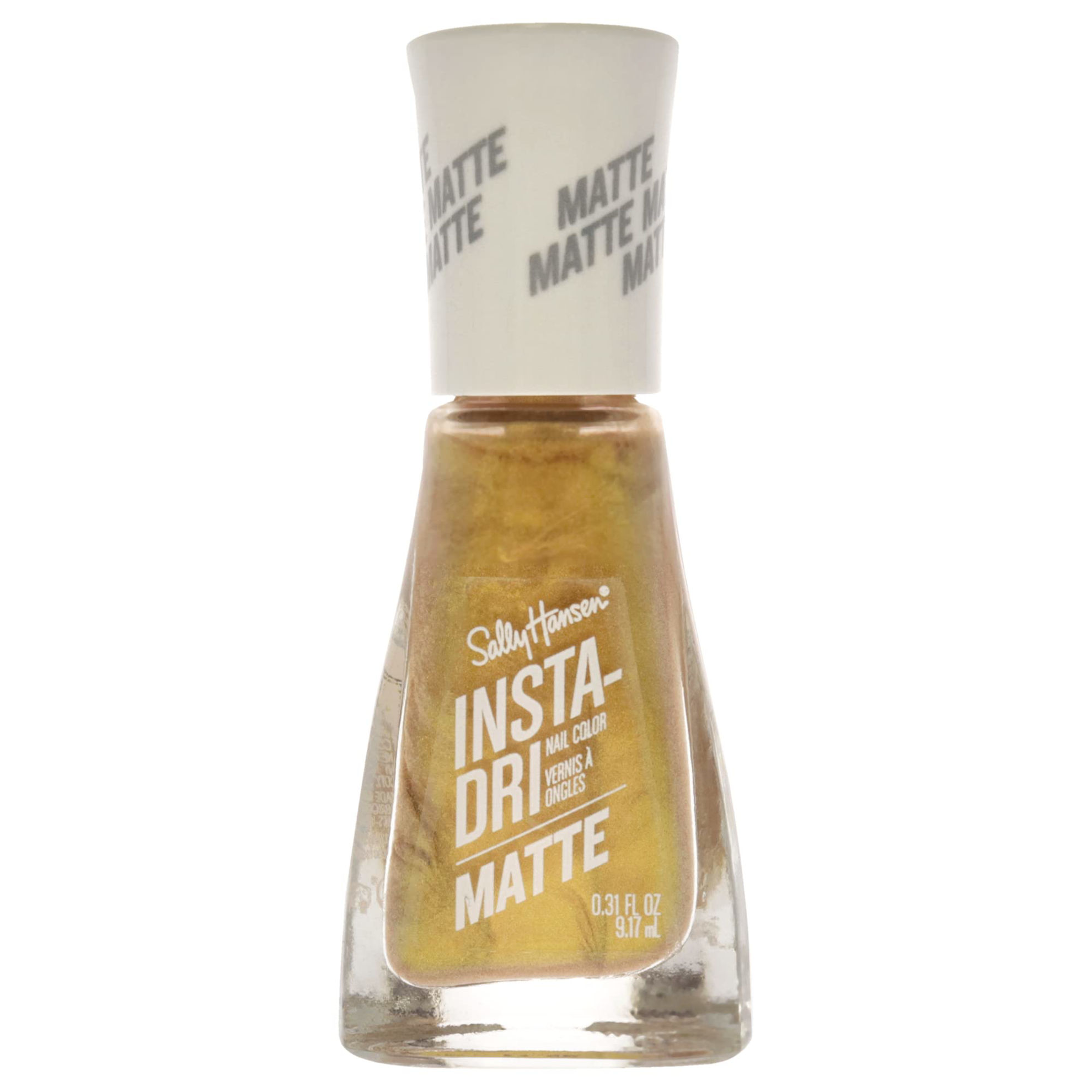 GetUSCart- Sally Hansen Insta Dri Matte Metallics, Gold Rush, 0.31 Fl ...