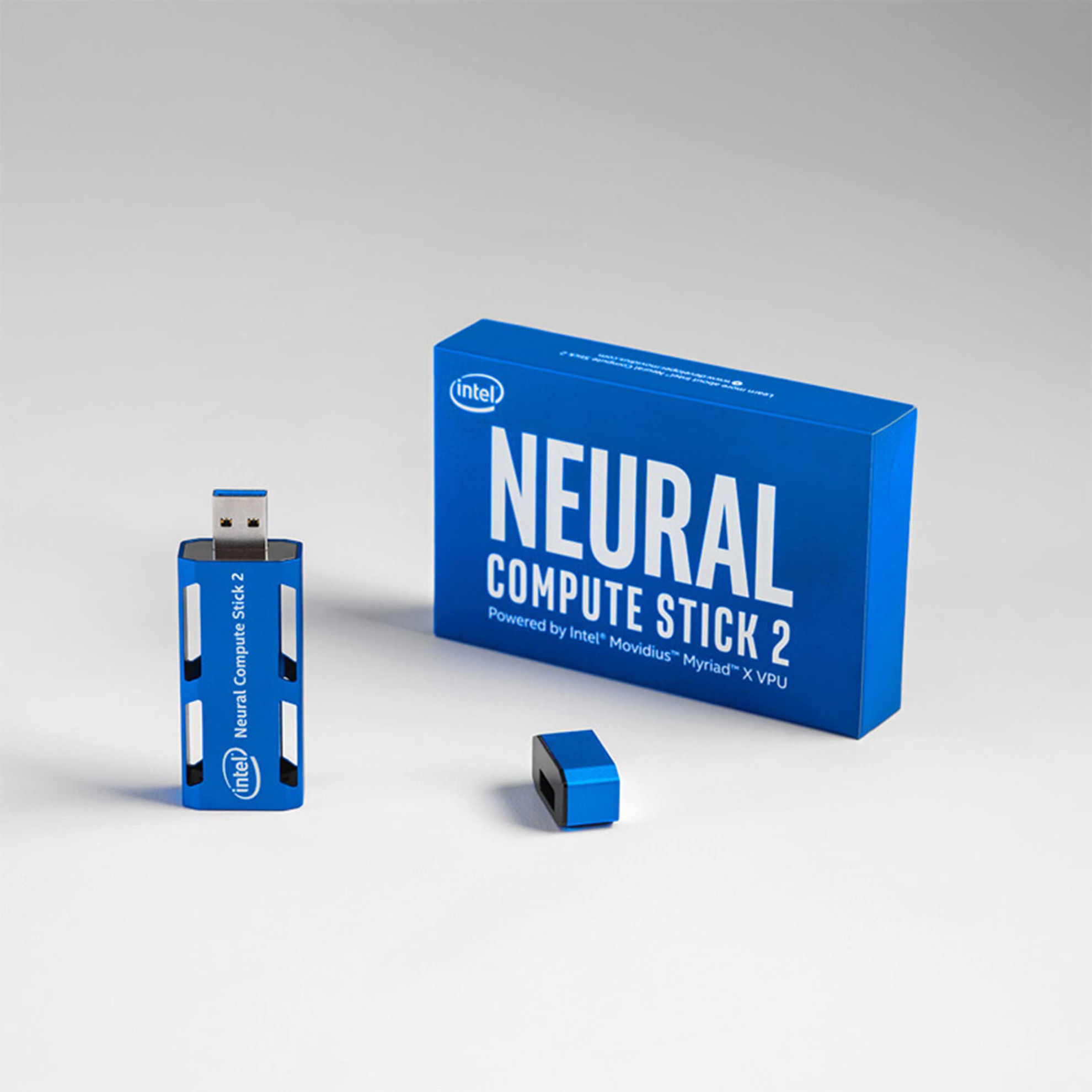 GetUSCart- Intel NCS2 Movidius Neural Compute Stick 2, Perfect for Deep ...
