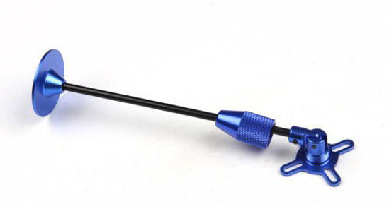 GetUSCart- CNC Aluminum Folding GPS Antenna Mount for DJI & Others - Blue