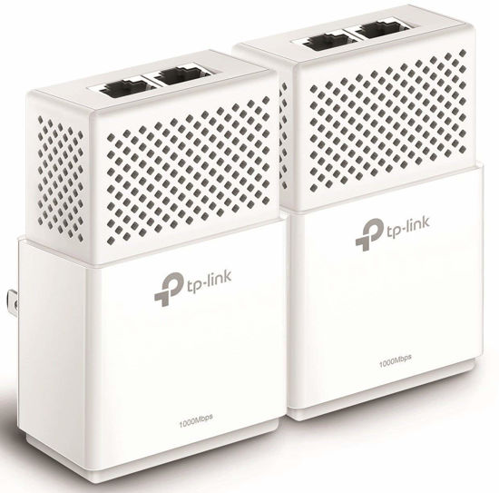 GetUSCart- TP-Link AV1000 2-Ports Gigabit Powerline ethernet Adapter ...