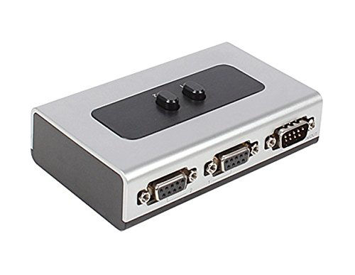 GetUSCart- 2 Port Serial 9pin Manual Switch Selector Box 2-way RS232 ...