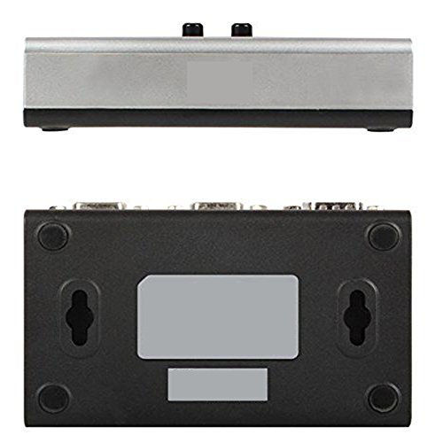 GetUSCart- 2 Port Serial 9pin Manual Switch Selector Box 2-way RS232 ...