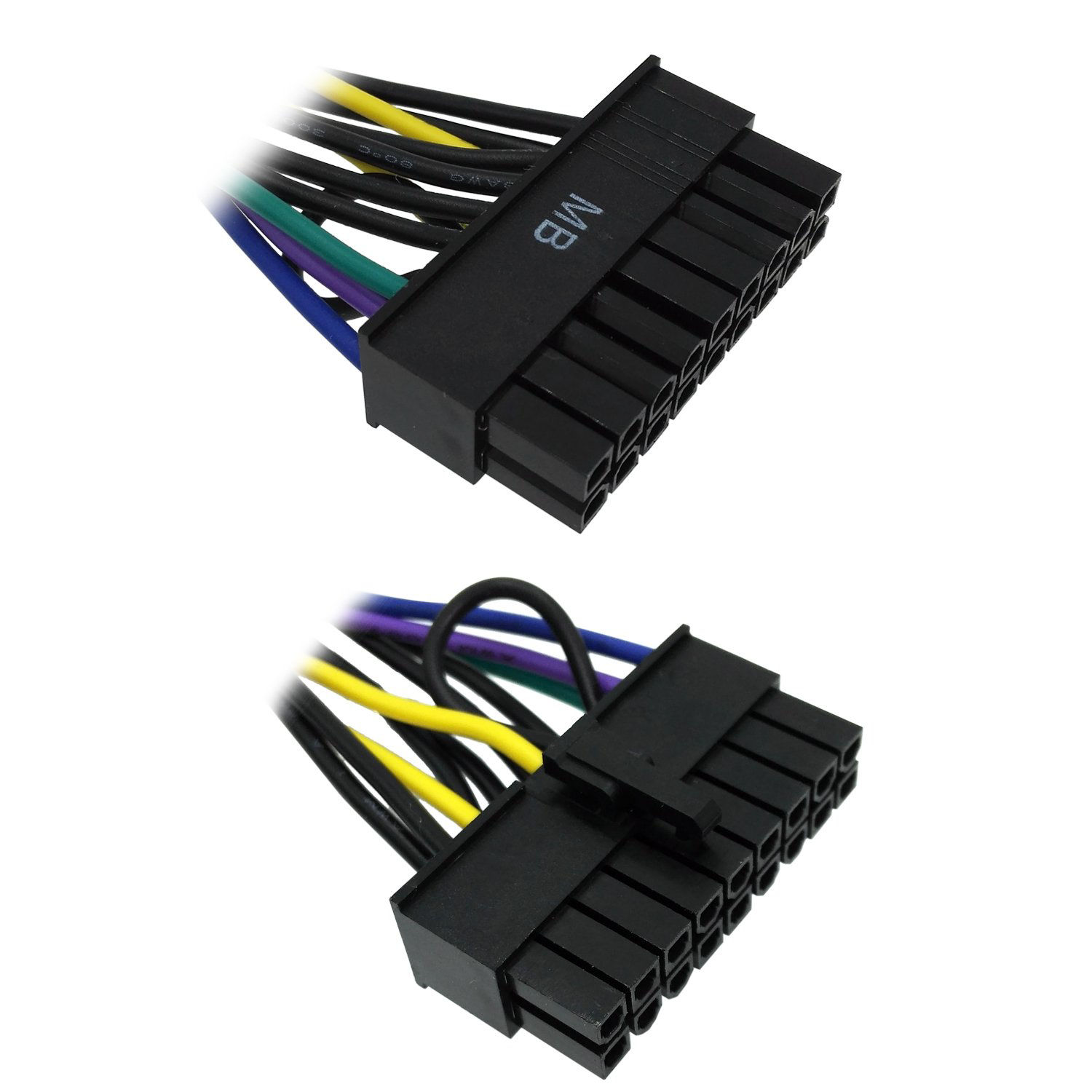 GetUSCart- COMeap 24 Pin to 18 Pin ATX PSU Power Adapter Cable for HP ...