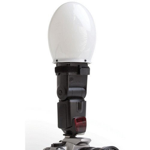 GetUSCart- Impact Strobros Globe Diffuser for On Camera Flash