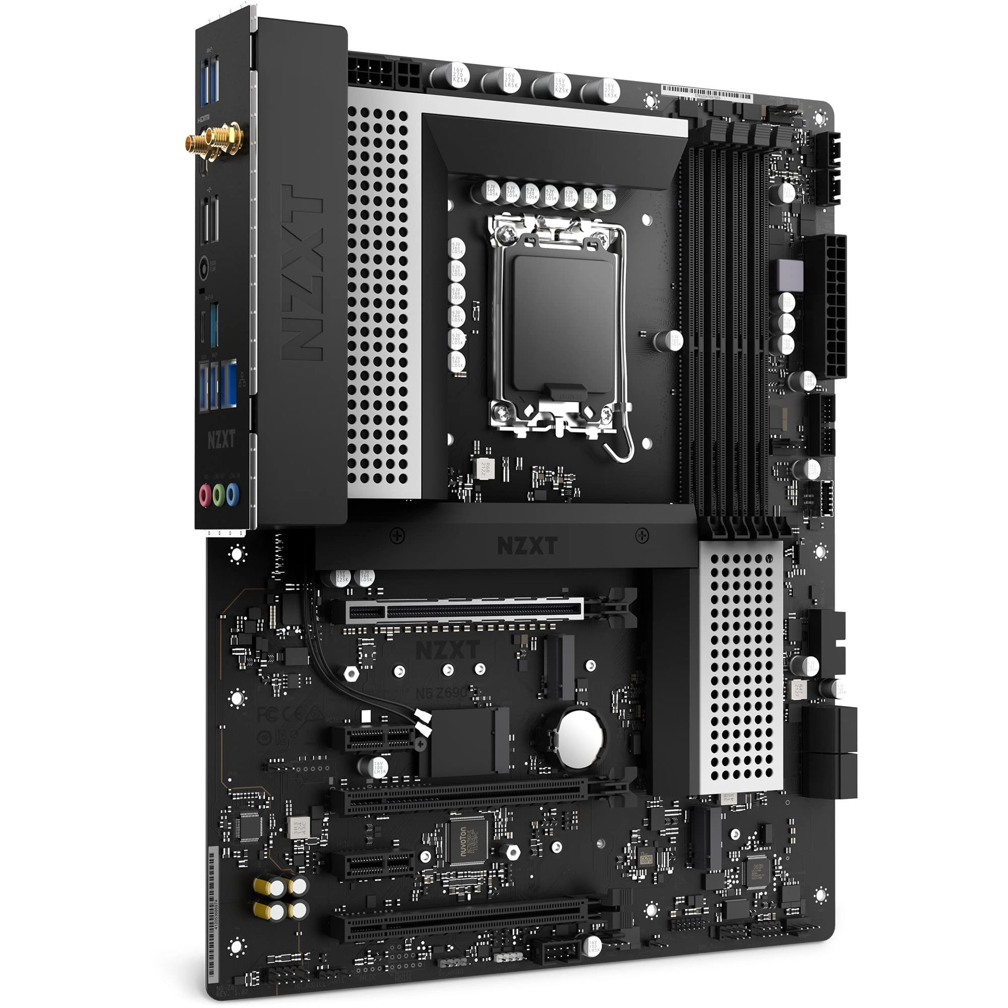 GetUSCart- NZXT N5 Z690 Motherboard - N5-Z69XT-W1 - Intel Z690 chipset ...