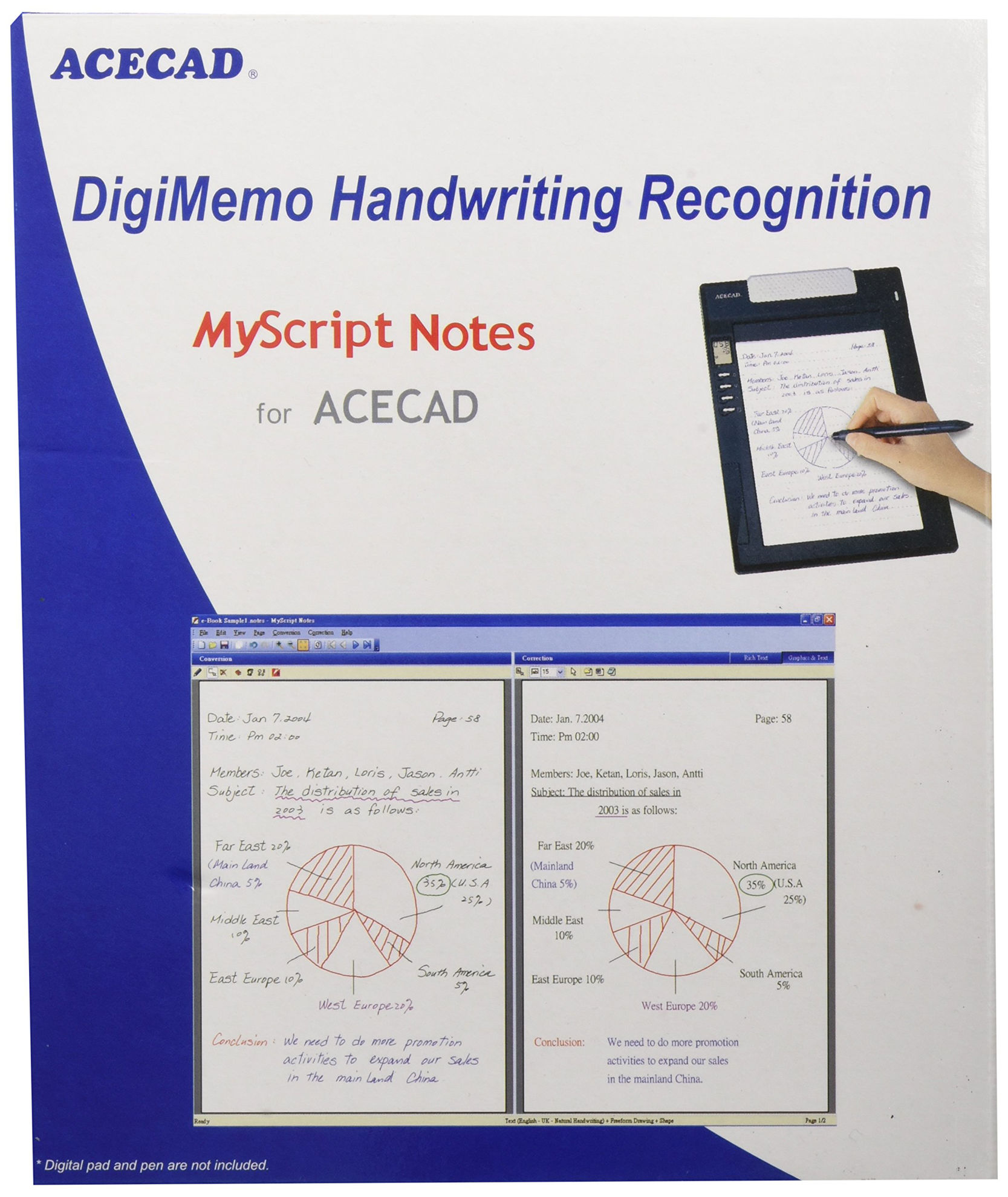 GetUSCart- DigiMemo Handwriting Recognition Software