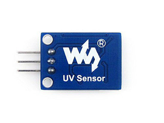 GetUSCart- waveshare UV Detection Sensor Module 200nm-370nm Wavelength Ultraviolet Ray Detector ...